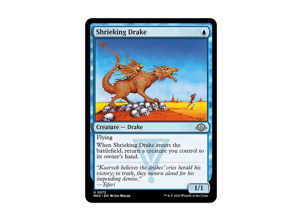 Shrieking Drake U :Foil [MH3 0272] [EN](Modern Horizons 3) | SNKRDUNK