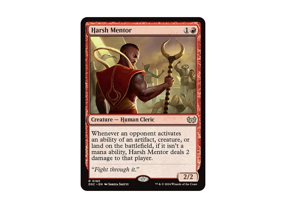 Harsh Mentor R [DSC 0165] [EN](Duskmourn : House of Horror) | SNKRDUNK