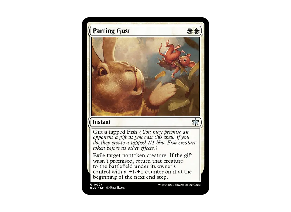 Parting Gust U :Foil [BLB 0024] [EN](Bloomburrow) | SNKRDUNK