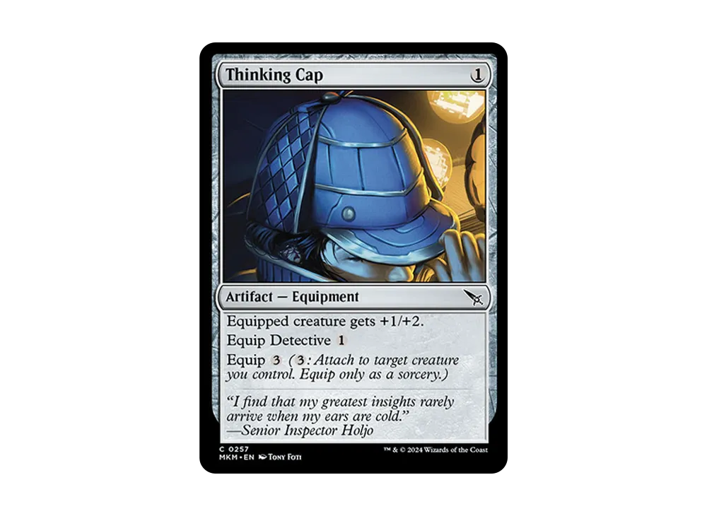 Thinking Cap C :Foil [MKM 0257] [EN](Murders at Karlov Manor) | SNKRDUNK