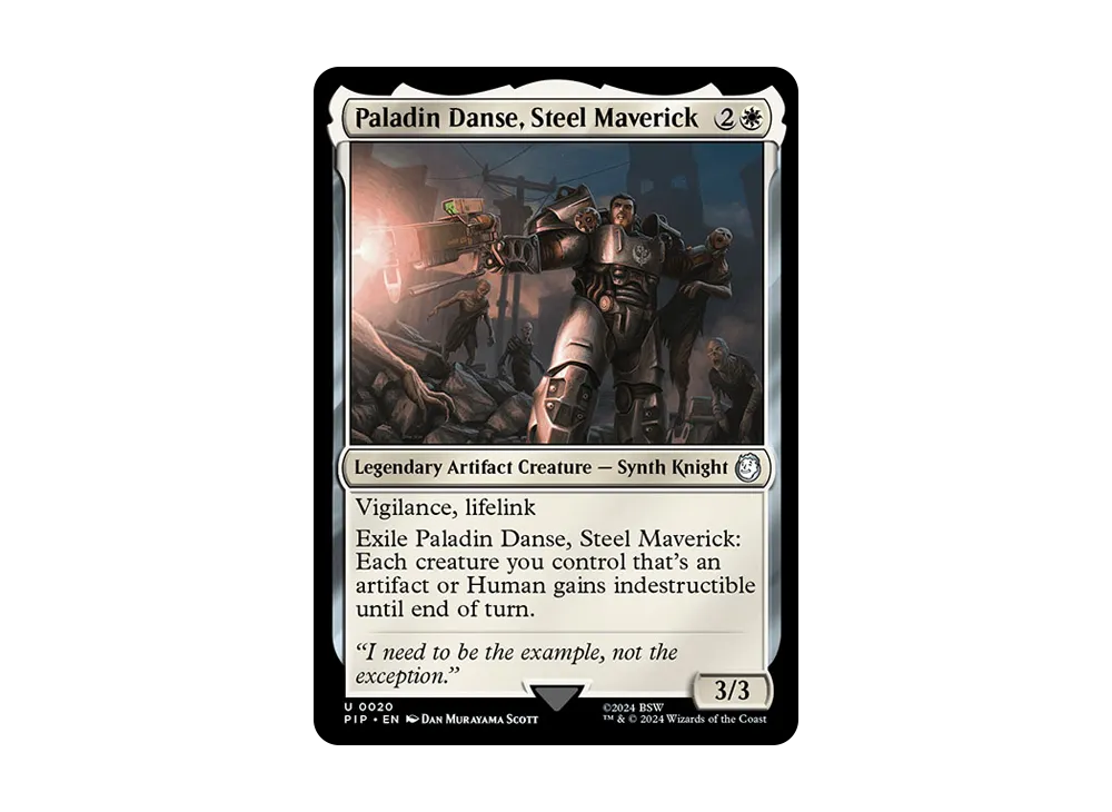 Paladin Danse Steel Maverick U :Foil [PIP 0020] [EN](Fallout) | SNKRDUNK