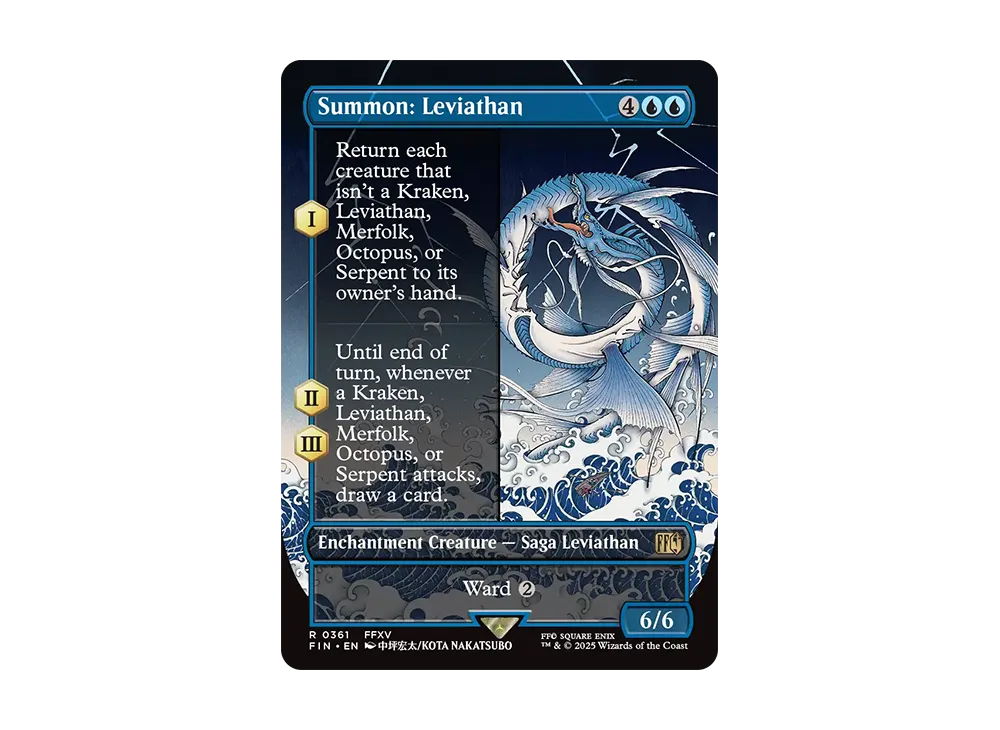 Summon: Leviathan R :Foil [FIN 0361] [EN](FINAL FANTASY) | SNKRDUNK