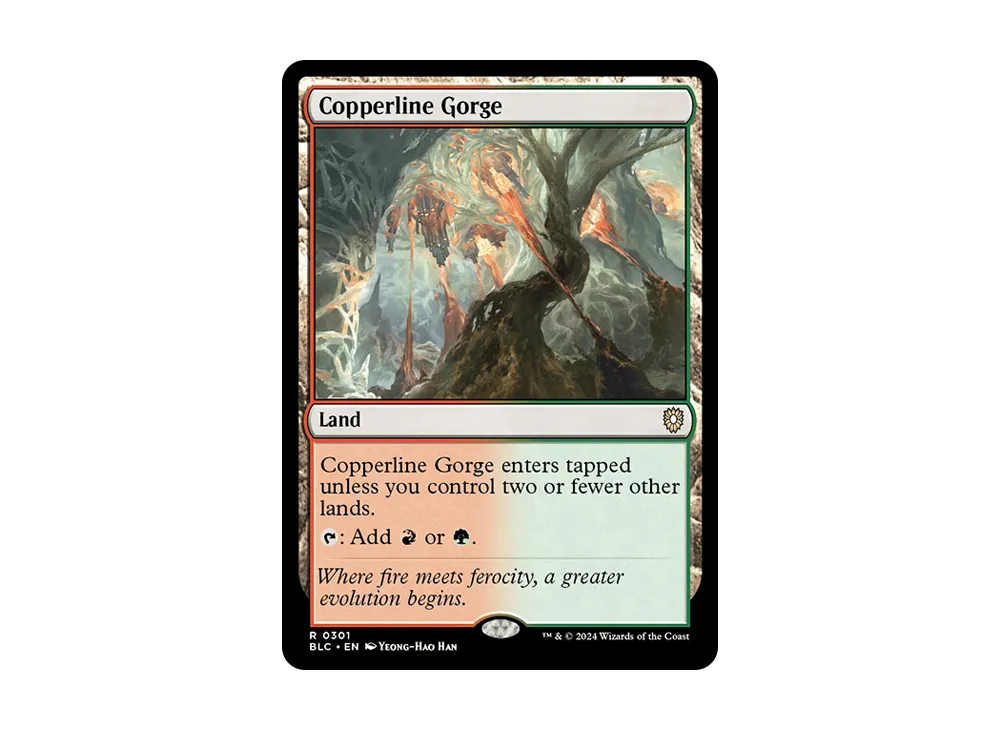 Copperline Gorge R [BLC 0301] [EN](Bloomburrow) | SNKRDUNK
