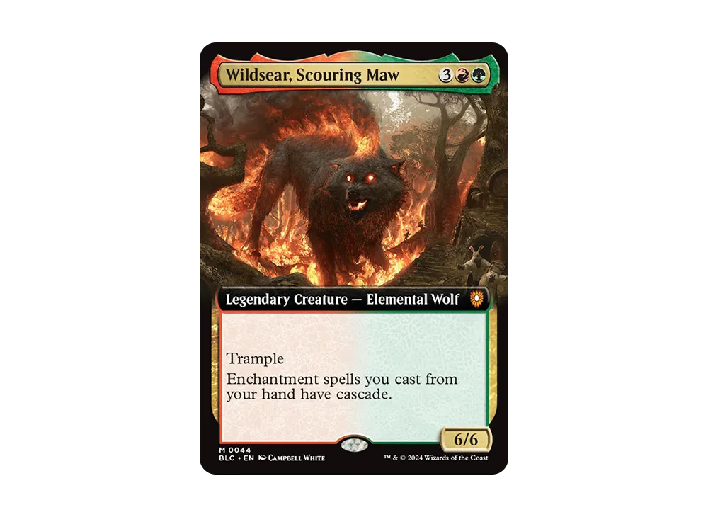 Wildsear Scouring Maw M :Foil [BLC 0044] [EN](Bloomburrow) | SNKRDUNK