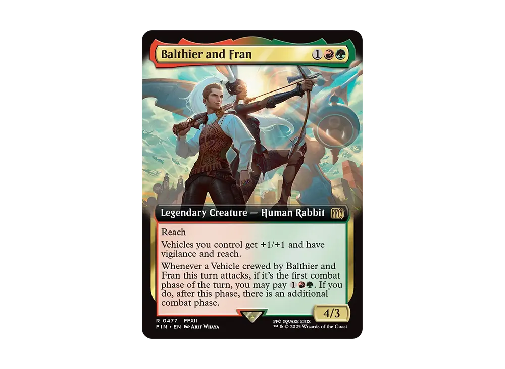 Balthier and Fran R :Foil [FIN 0477] [EN](FINAL FANTASY) | SNKRDUNK