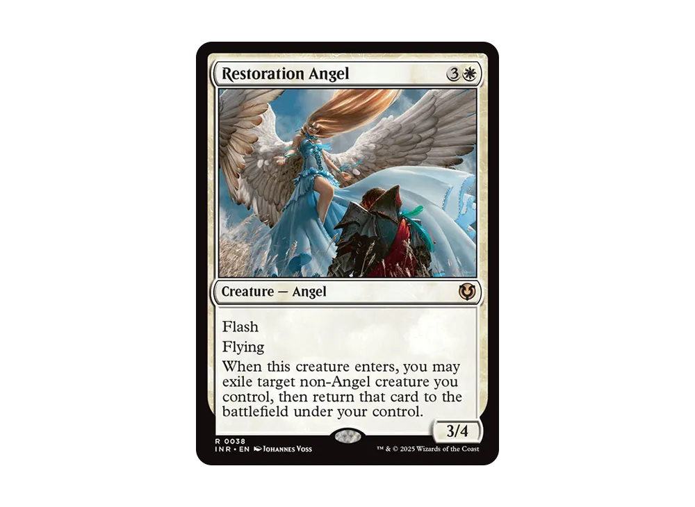 Restoration Angel R :Foil [INR 0038] [EN](Innistrad Remastered) | SNKRDUNK