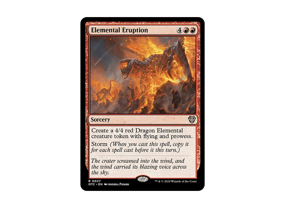 Elemental Eruption R [OTC 0027] [EN](Outlaws of Thunder Junction ...