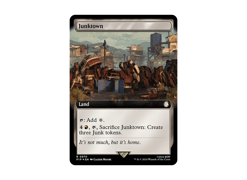 Junktown R :Foil [PIP 0970] [EN](Fallout) | SNKRDUNK