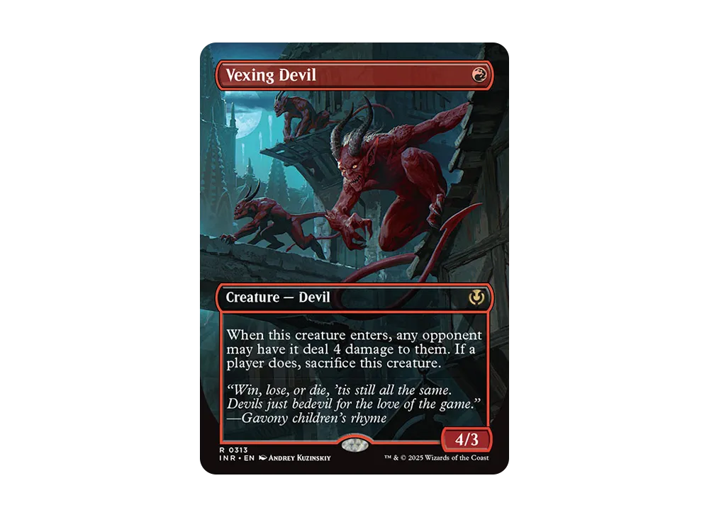 Vexing Devil R :Foil [INR 0313] [EN](Innistrad Remastered) | SNKRDUNK
