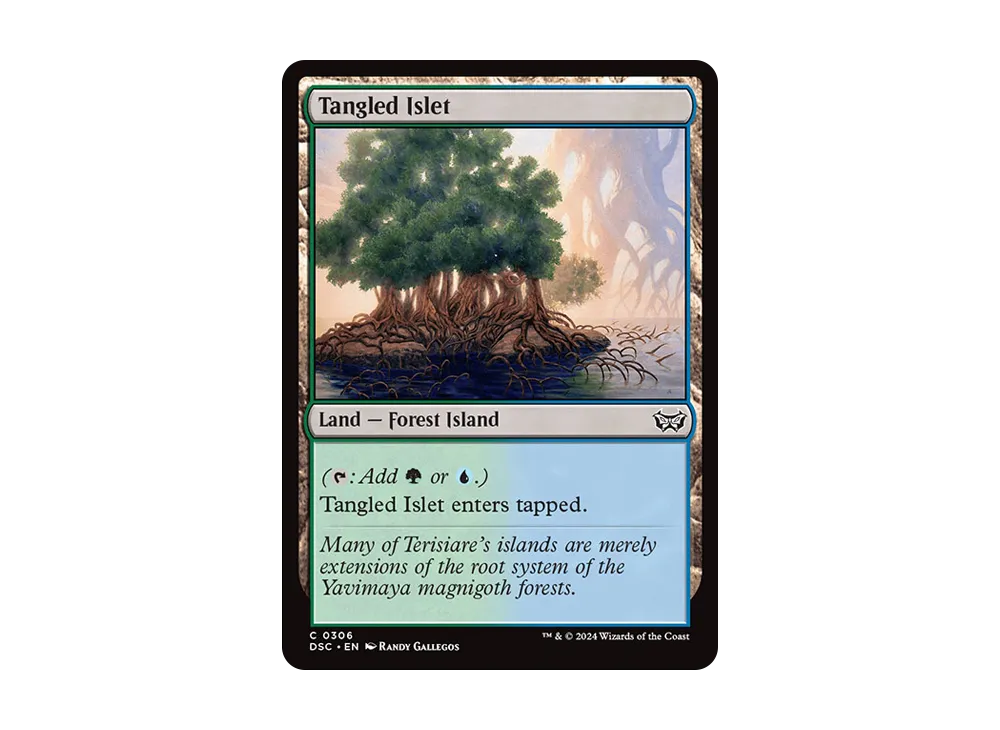 Tangled Islet C [DSC 0306] [EN](Duskmourn : House of Horror) | SNKRDUNK