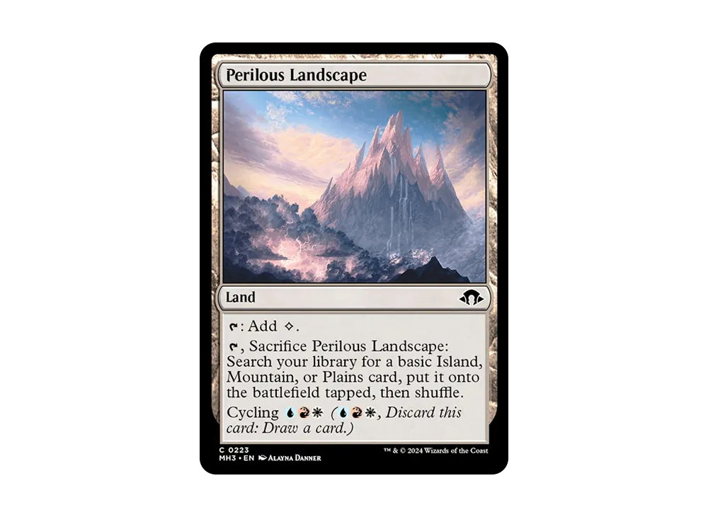 Perilous Landscape C :Foil [MH3 0223] [EN](Modern Horizons 3) | SNKRDUNK