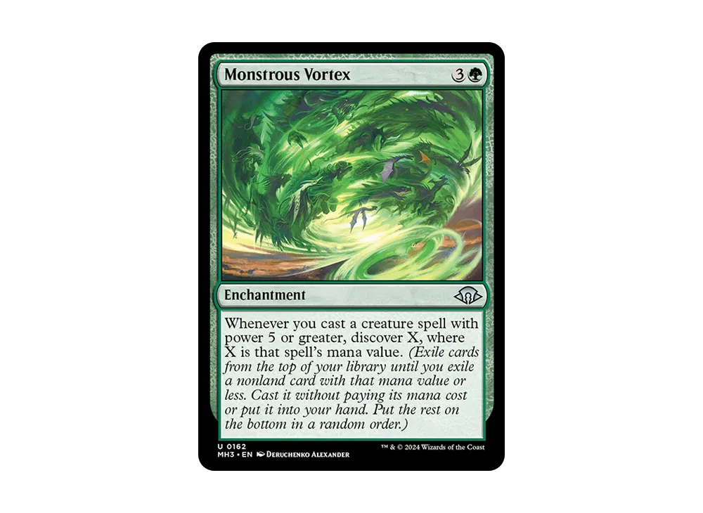 Monstrous Vortex U :Foil [MH3 0162] [EN](Modern Horizons 3) | SNKRDUNK