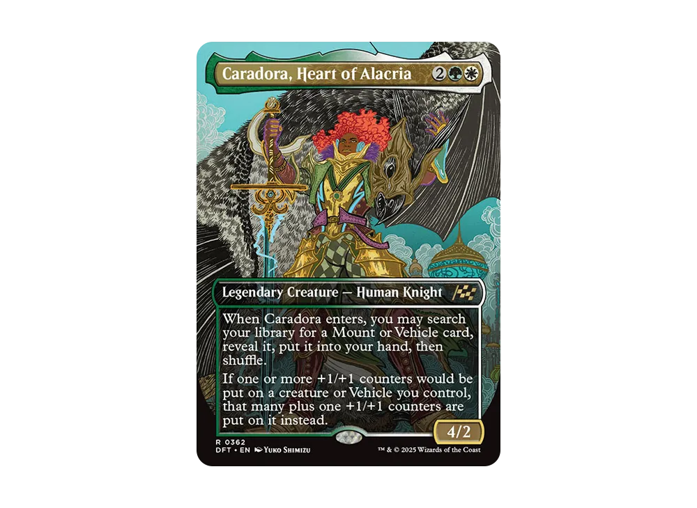 Caradora Heart of Alacria R :Foil [DFT 0362] [EN](Aetherdrift) | SNKRDUNK