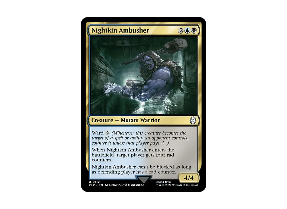 Nightkin Ambusher U :Foil [PIP 0112] [EN](Fallout) | SNKRDUNK