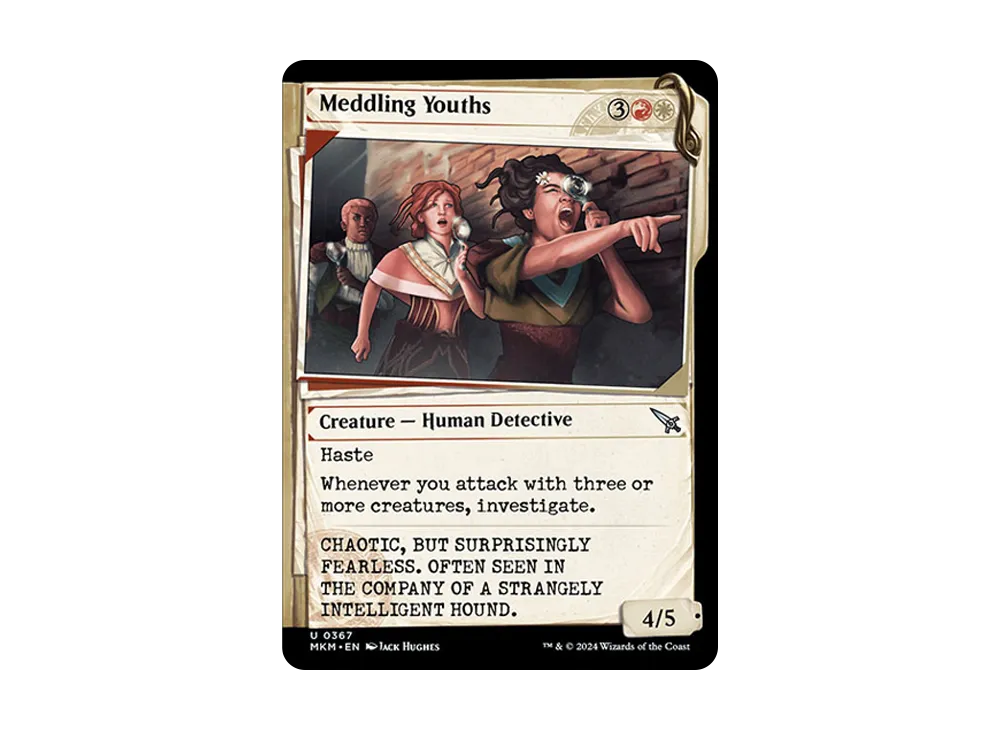 Meddling Youths U :Foil [MKM 0367] [EN](Murders at Karlov Manor) | SNKRDUNK