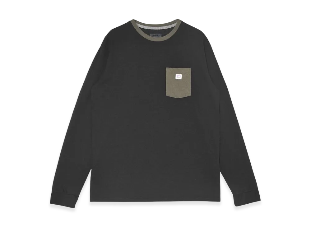 Patagonia Long-Sleeved Shop Sticker Pocket Responsibili T-Shirt "Black ...