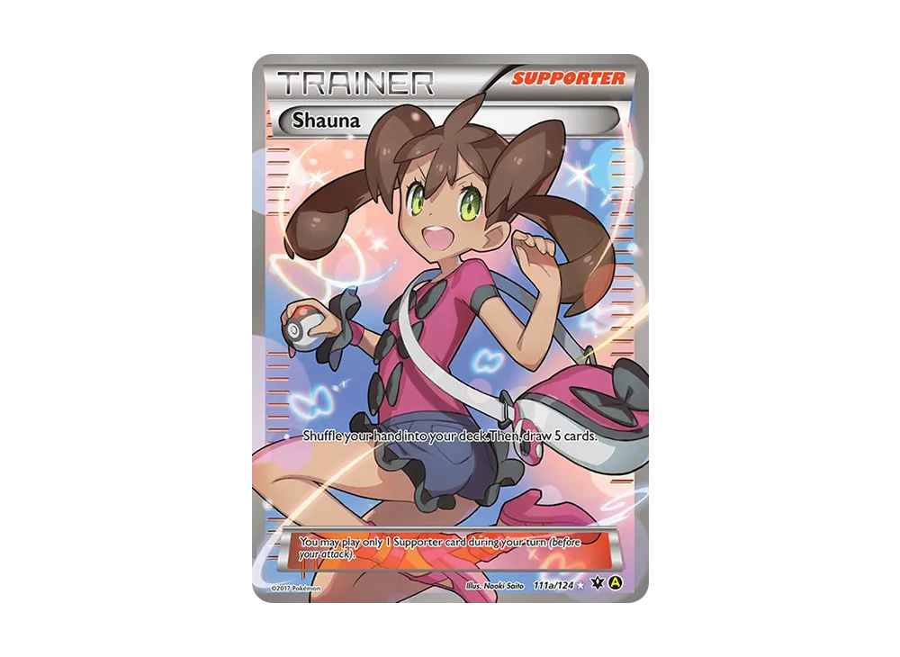Shauna UR [111a/124](Promotional Card "Premium Trainer's XY Collection ...