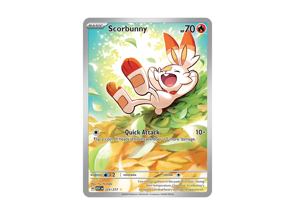 Scorbunny IR [ASC 225/217][EN](Mega Evolution "Ascended Heroes") | SNKRDUNK