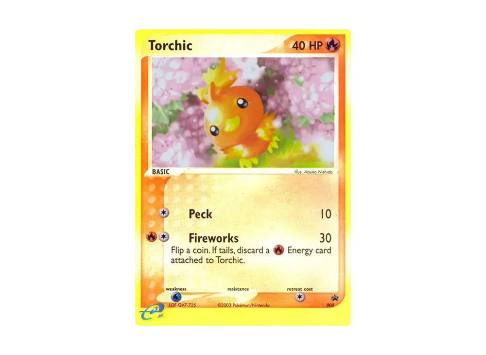 Torchic P [008](EX Ruby & Sapphire "Promotional Card") | SNKRDUNK