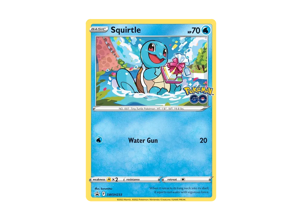 Squirtle P [SWSH233](Sword & Shield "Promotional Card") | SNKRDUNK