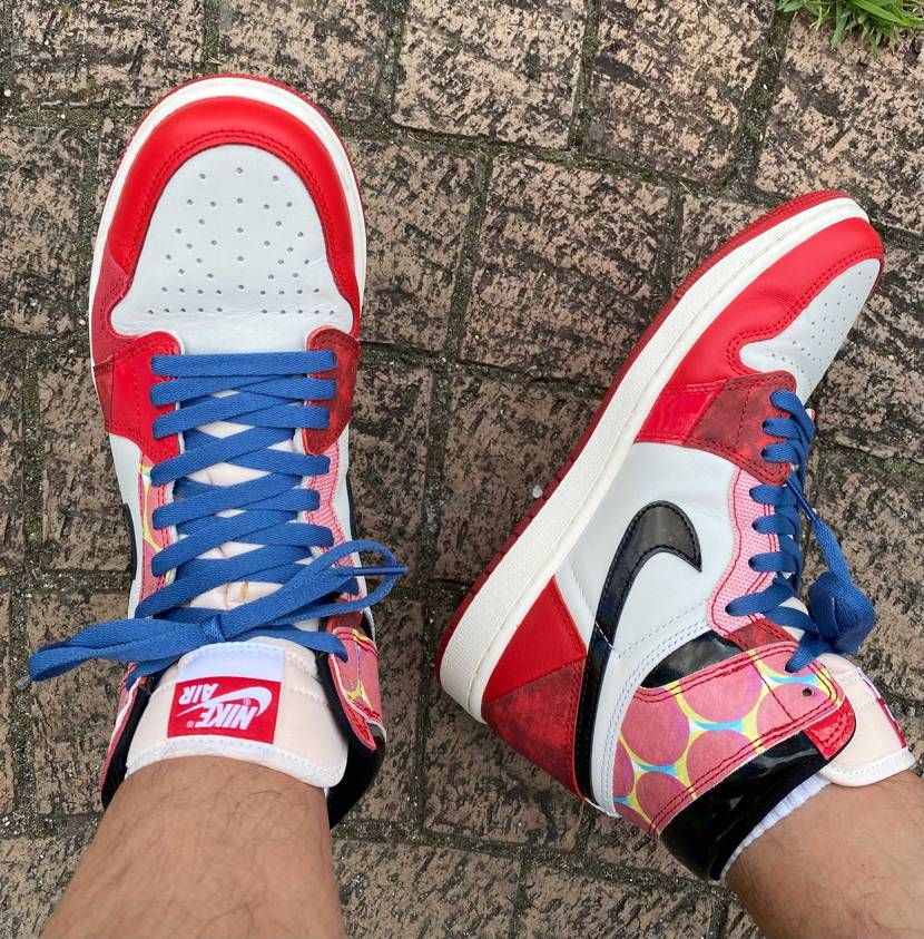 スパイダーマン × ナイキ エアジョーダン1 ハイ OG SP "ネクストチャプター/スパイダーマン: アクロス ザ スパイダーバース"の ...