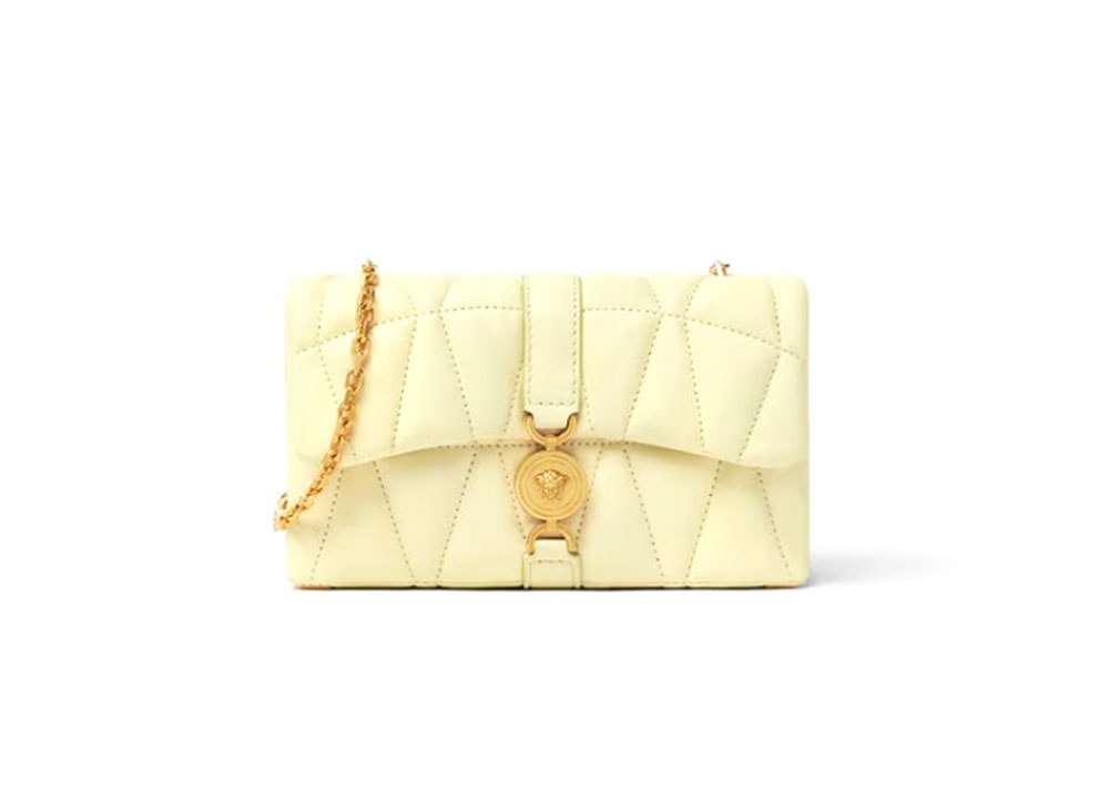 ヴェルサーチェ キルティング ミニ バッグ クレイオ "イエロー" 1017740-1A12975_DTU_UNICA_1Y97V__の新品 ...