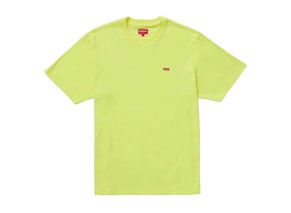 Supreme Small Box Tee (FW20) "Fluorescent Yellow" | SNKRDUNK