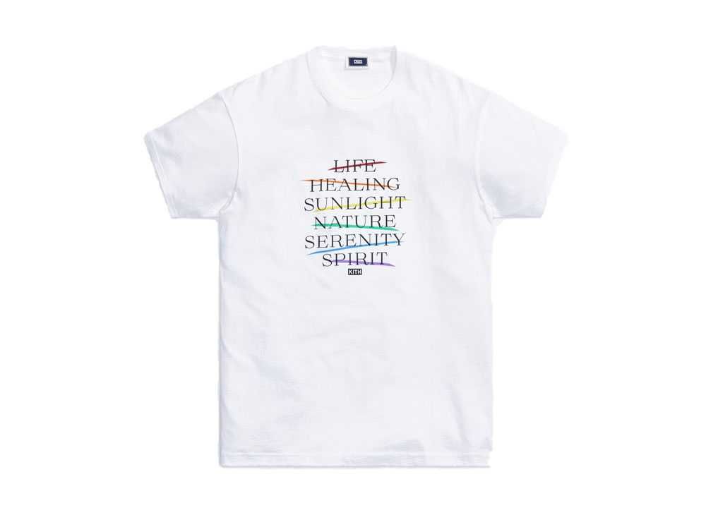 Kith Pride Meaning Tee "White" | SNKRDUNK