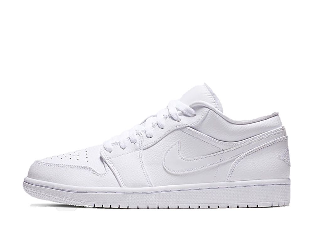 Nike Air Jordan 1 Low "Triple White" (2019) 553558-111 | SNKRDUNK
