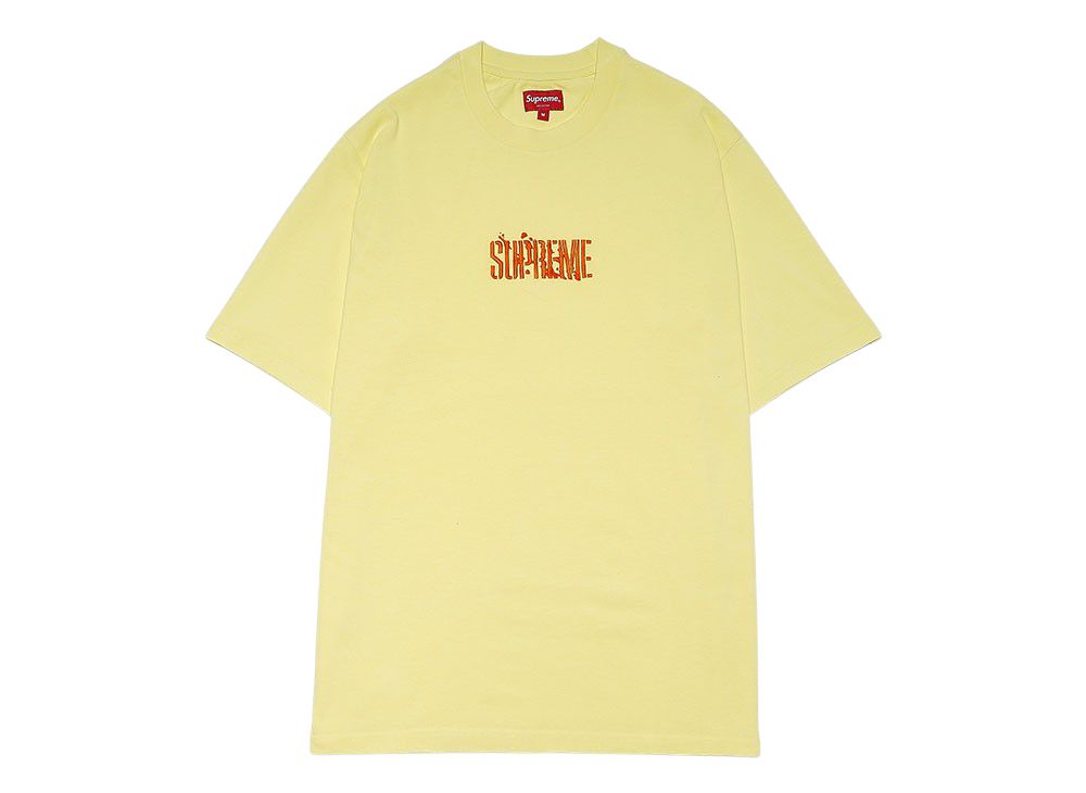 Supreme Splatter S/S Top "Yellow" | SNKRDUNK