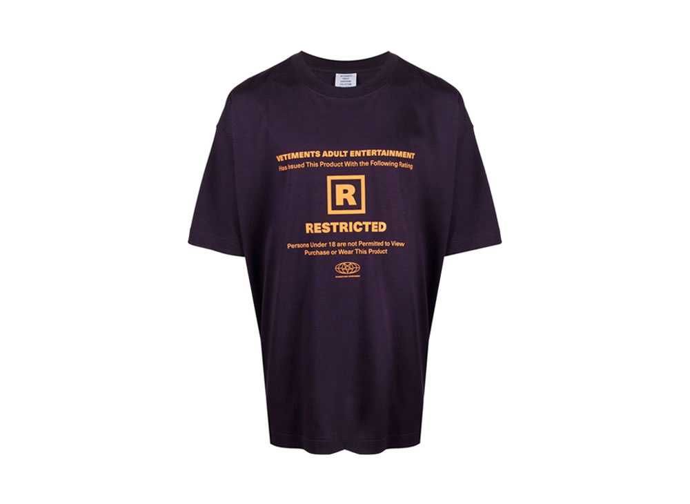 VETEMENTS Restricted Tee "Purple" | SNKRDUNK