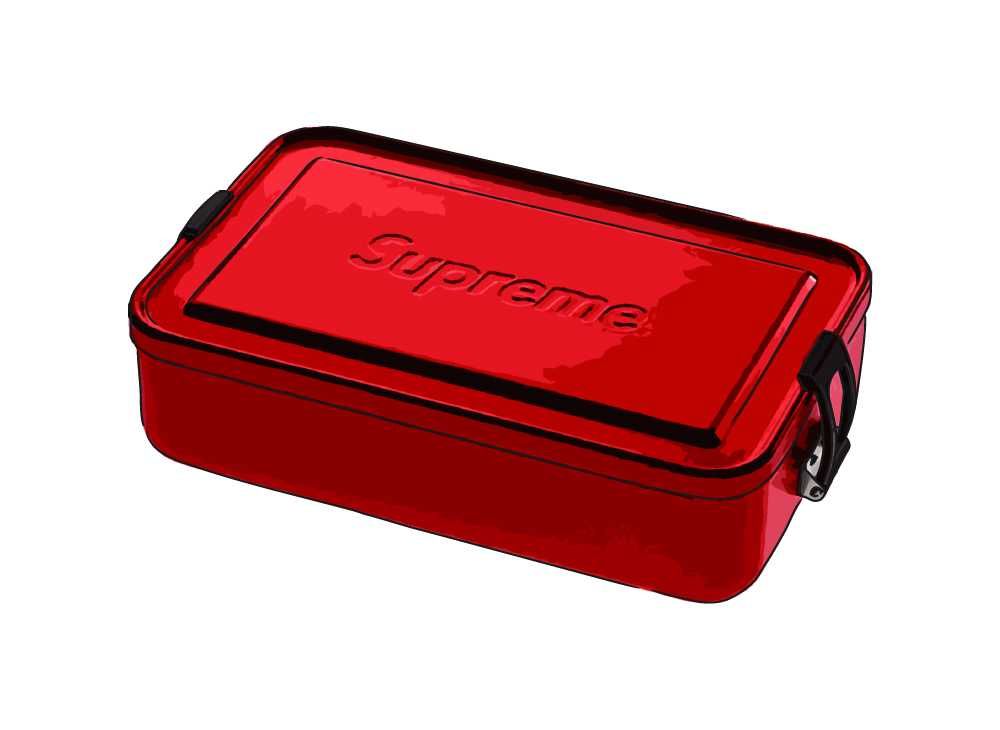 Supreme SIGG Large Metal Box Plus "Red" | SNKRDUNK
