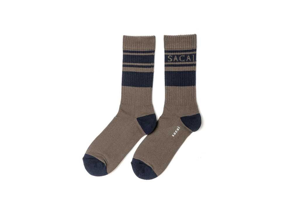 sacai Socks "Khaki" | SNKRDUNK