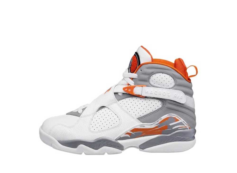 Nike GS Air Jordan 8 Retro "Orange White" 305368-102 | SNKRDUNK