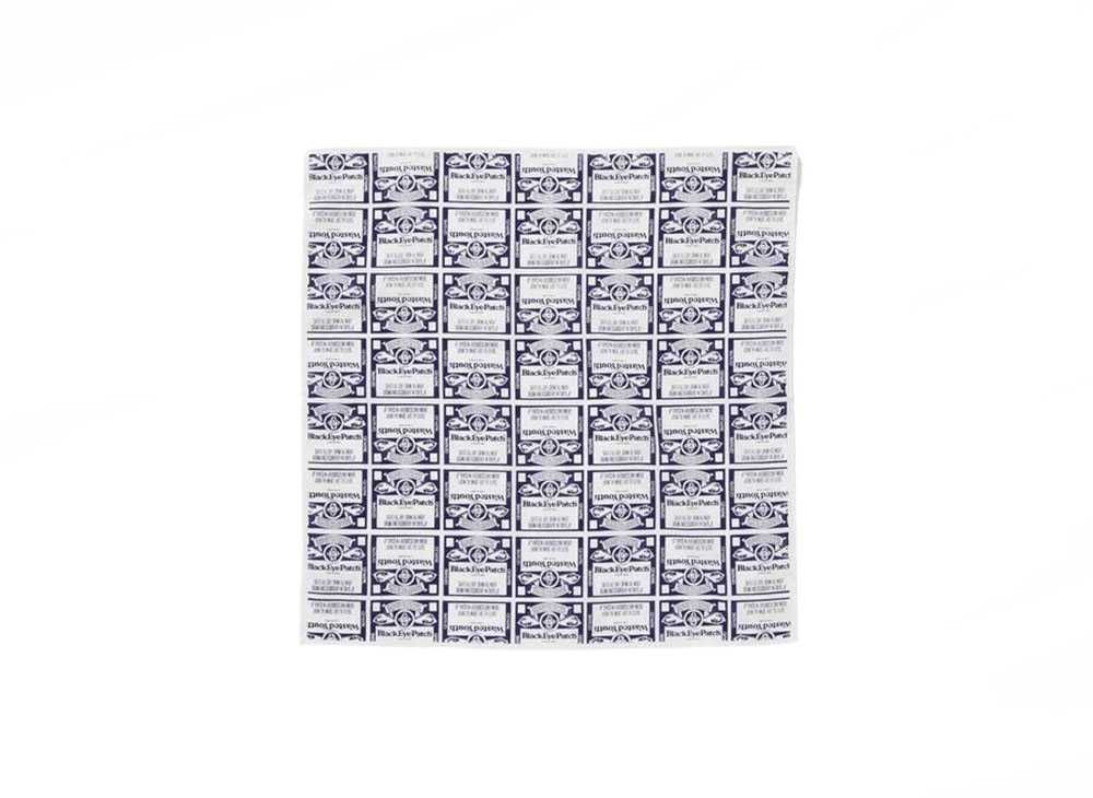 BlackEyePatch x Wasted Youth BANDANA "White/Navy" | SNKRDUNK