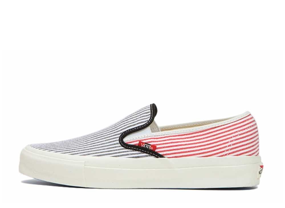 Vans Vault Maritime Pack Style 48 LX "Black/Goji Berry" VN0A4UVFAR7 ...