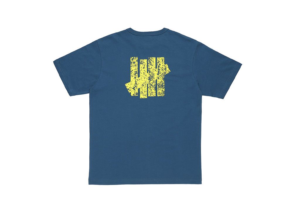 UNDEFEATED CHAMPION DISTRESSED ICON SS TEE - C8-V321 "Blue" | SNKRDUNK