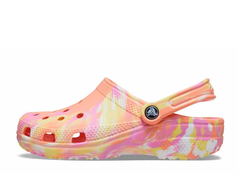 Crocs Classic Marbled Clog "Orange" 206867-83F | SNKRDUNK
