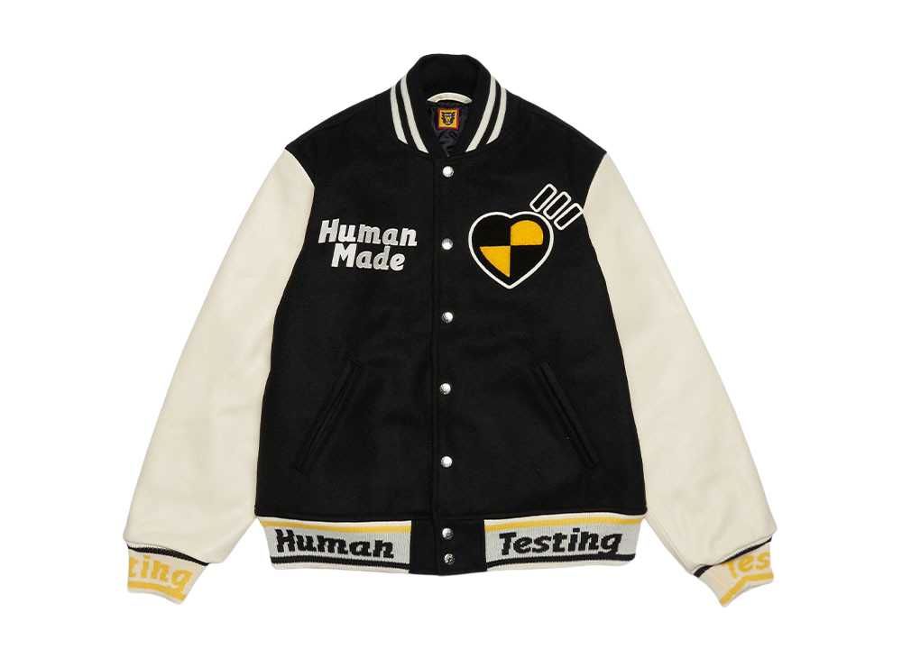 HUMAN MADE A$AP Rocky HUMAN TESTING VARSITY JACKET "Black"を買うならスニーカーダンク