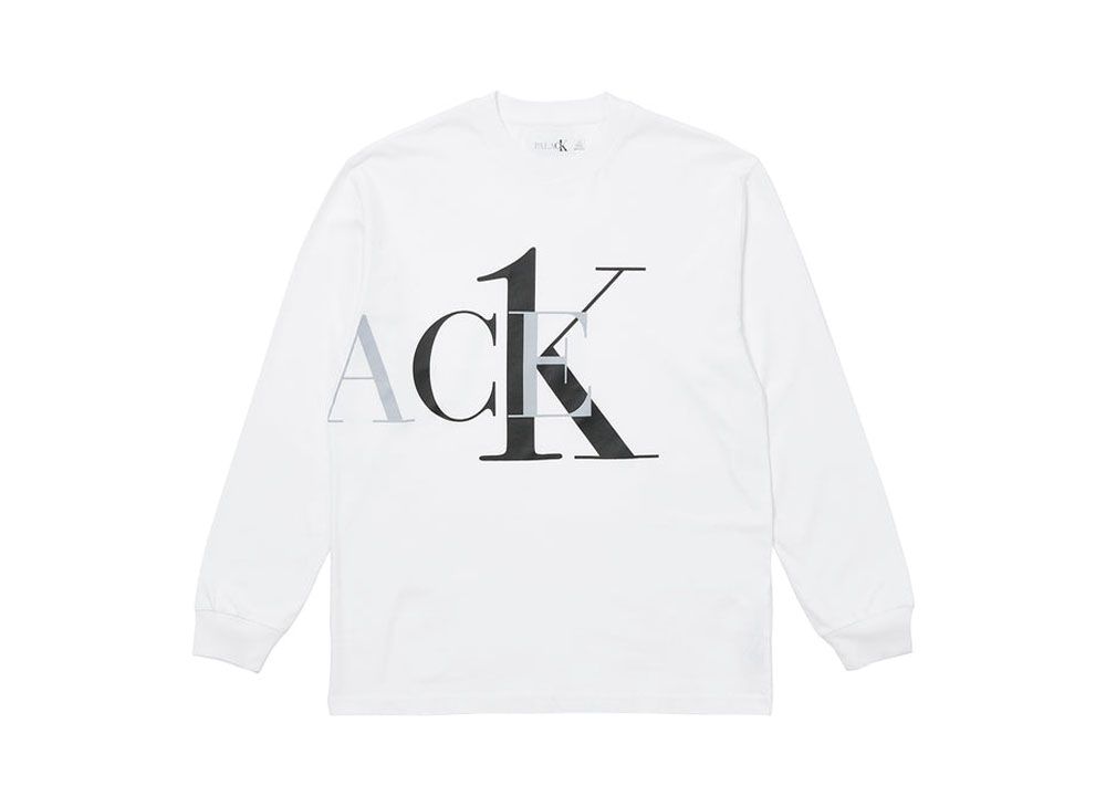 CK1 PALACE LONGSLEEVE "Classic White" | SNKRDUNK