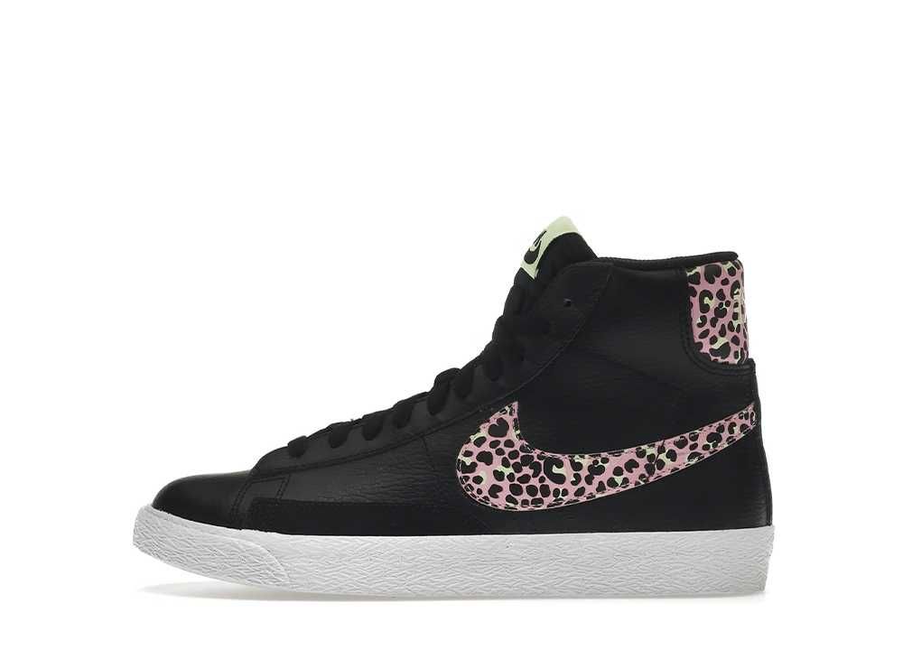 Nike GS Blazer Mid "Black Pink Cheetah" DA4674-001 | SNKRDUNK