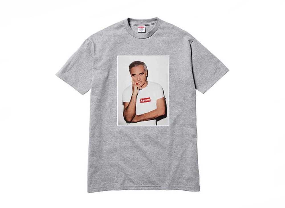 Supreme Morrissey Tee "Heather Grey" | SNKRDUNK