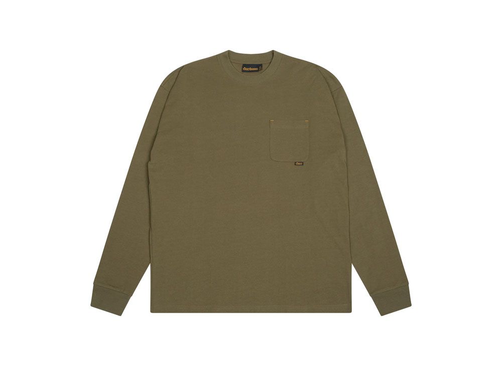 drew house basic ls pocket tee "Midnight Olive"の新品/中古フリマ(通販)｜スニダン