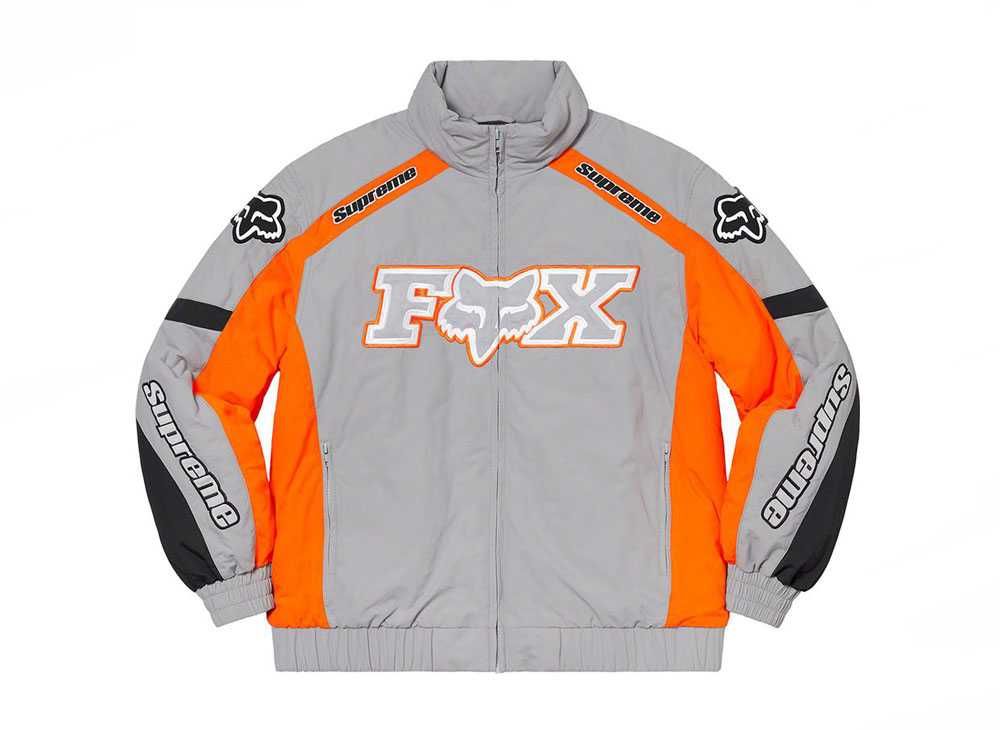 Supreme Fox Racing Puffy Jacket "Grey"の新品/中古フリマ(通販)｜スニダン