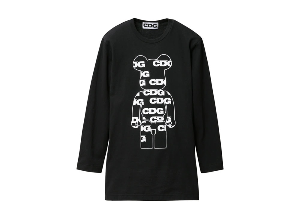 Bearbrick x CDG LONG SLEEVE "Black" | SNKRDUNK