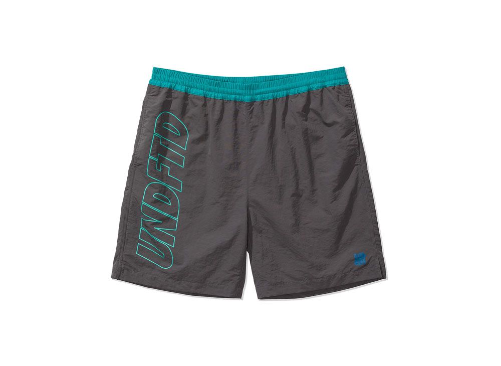 UNDEFEATED OUTLINE LOGO SPORT SHORT - 50060 "Gray" | SNKRDUNK
