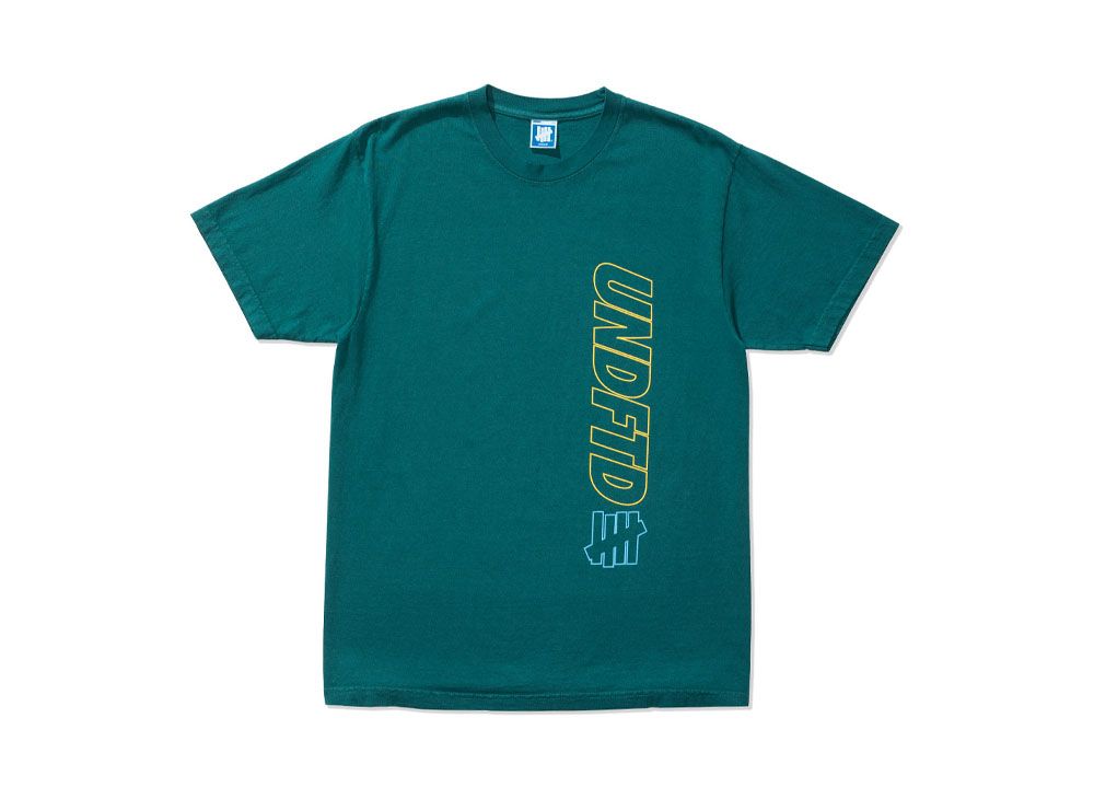 UNDEFEATED OUTLINE LOGO S/S TEE - 80327 "Green"の新品/中古フリマ(通販)｜スニダン