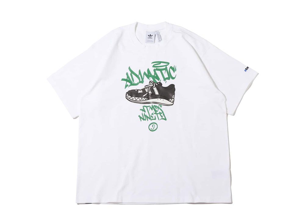 adidas atmos ADIMATIC TEE #1 "White Black" | SNKRDUNK