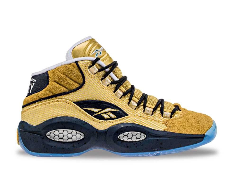 EBC × Reebok Question Mid "Metalic Gold"の新品/中古フリマ(通販)｜スニダン
