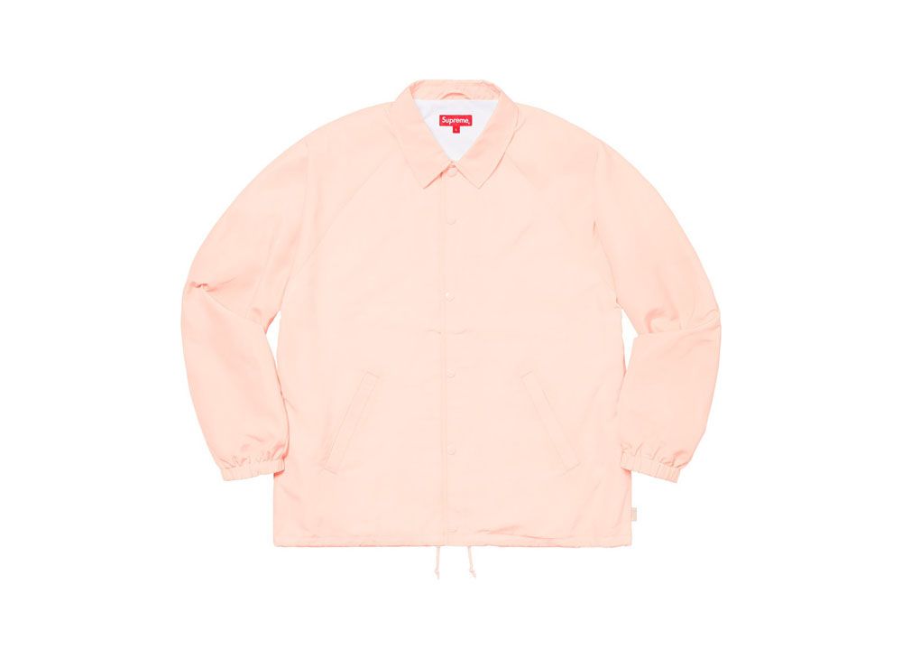 Supreme World Famous Coaches Jacket "Pink" | SNKRDUNK